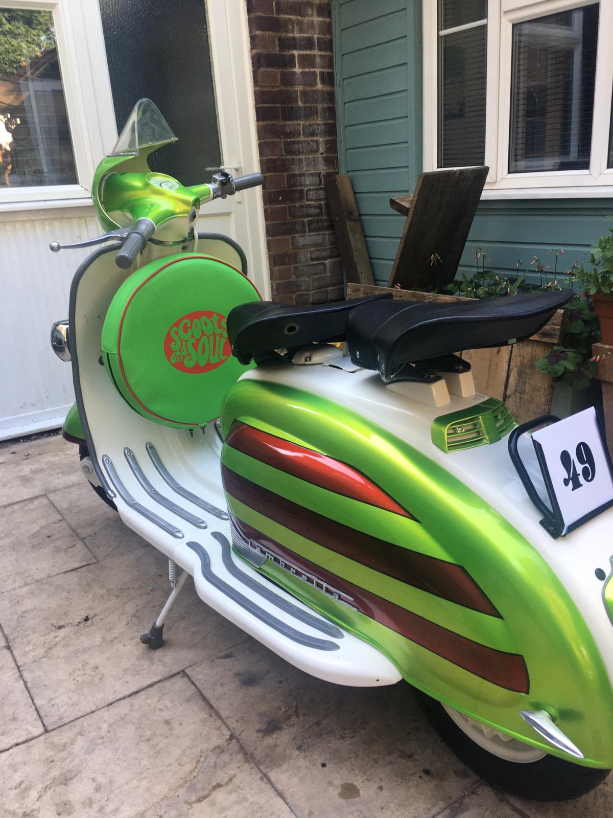 RoadRash - custom artwork spraying painting for car scooter helmet ...